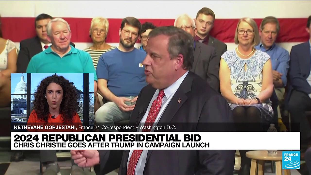 Christie goes after Trump as he announces 2024 - One News Page VIDEO