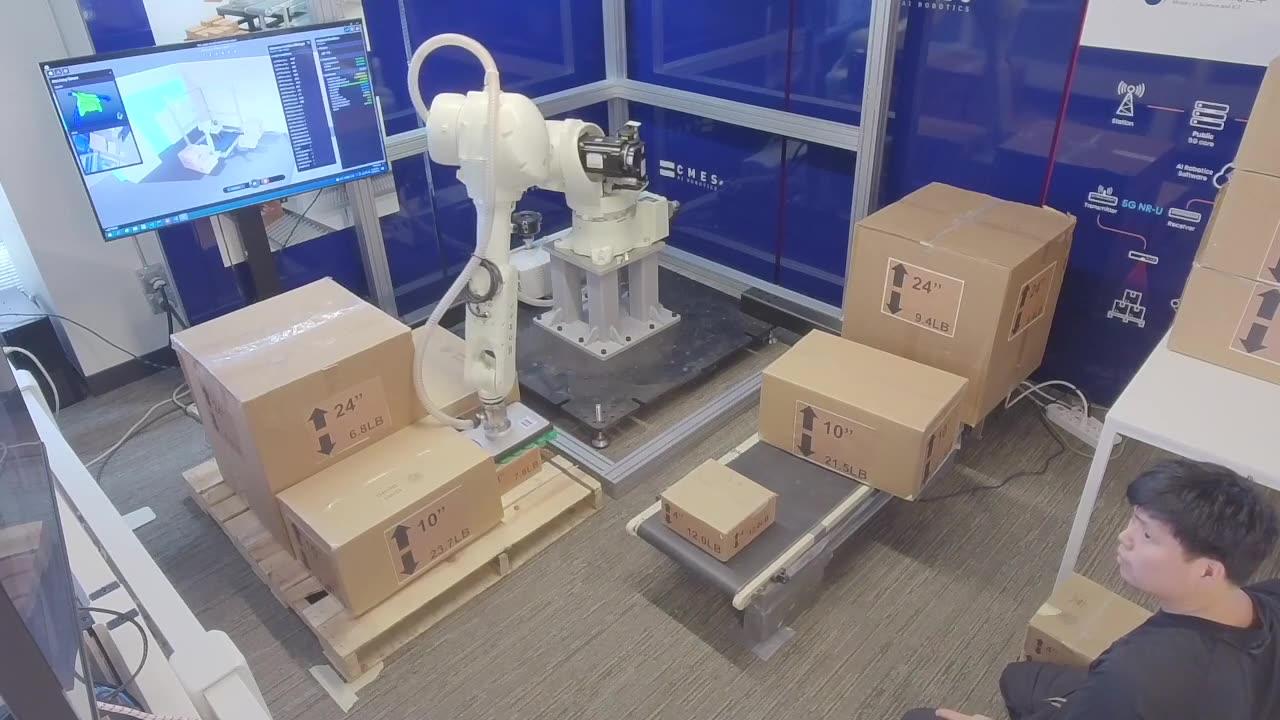Mixed Case Palletizing | CMES Robotics | 3D AI - One News Page VIDEO