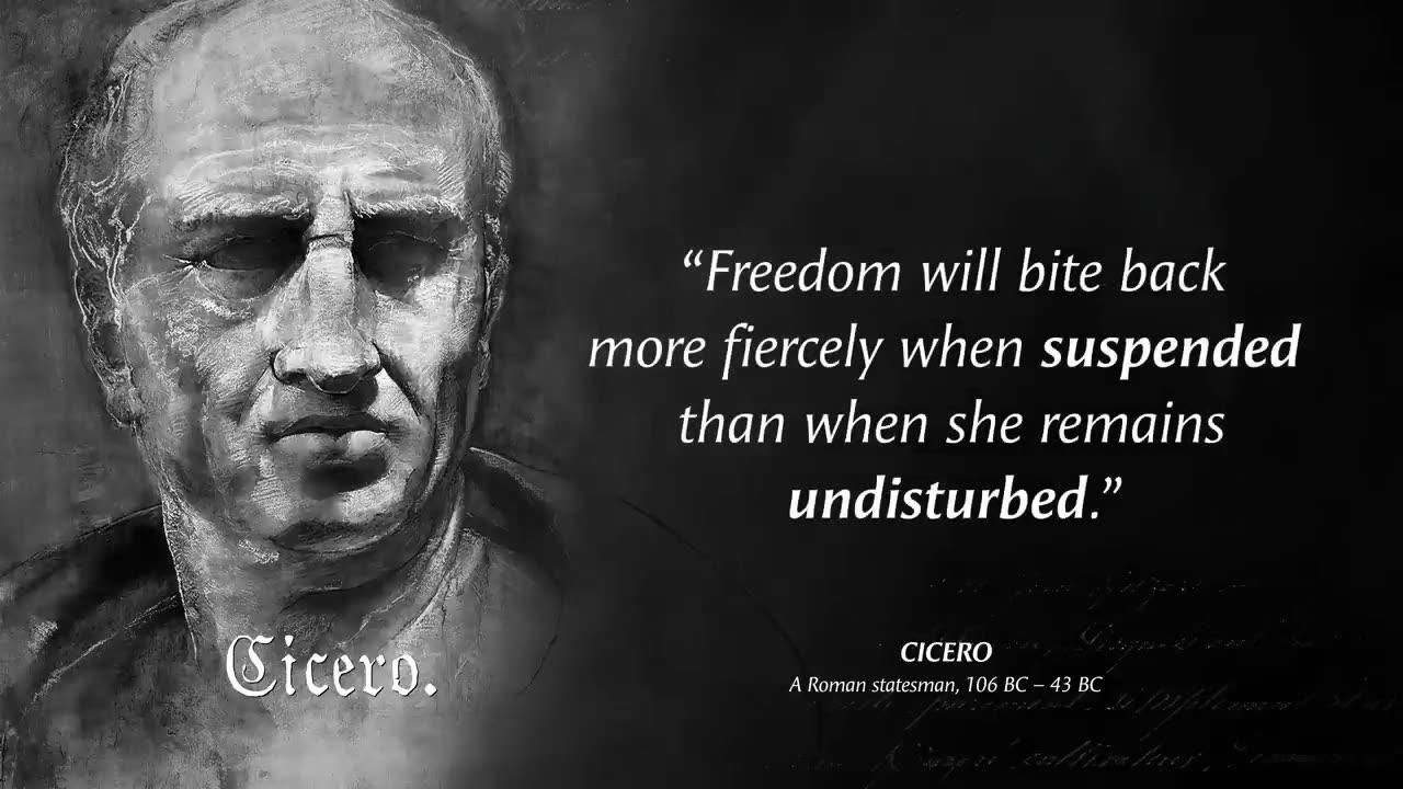 Cicero's Life Laws to Learn in Youth and - One News Page VIDEO