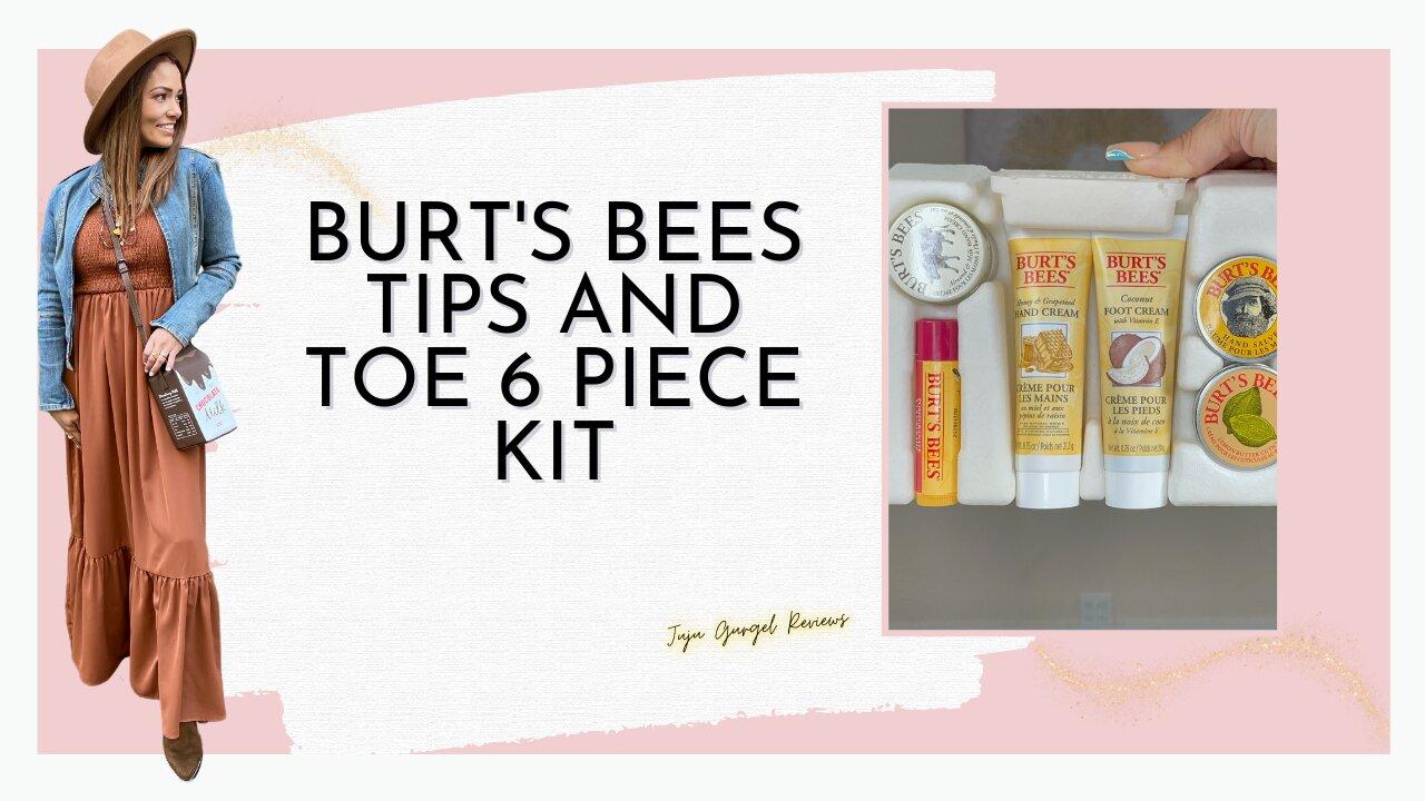 burt's bees tips and toe 6 piece kit review - One News Page VIDEO