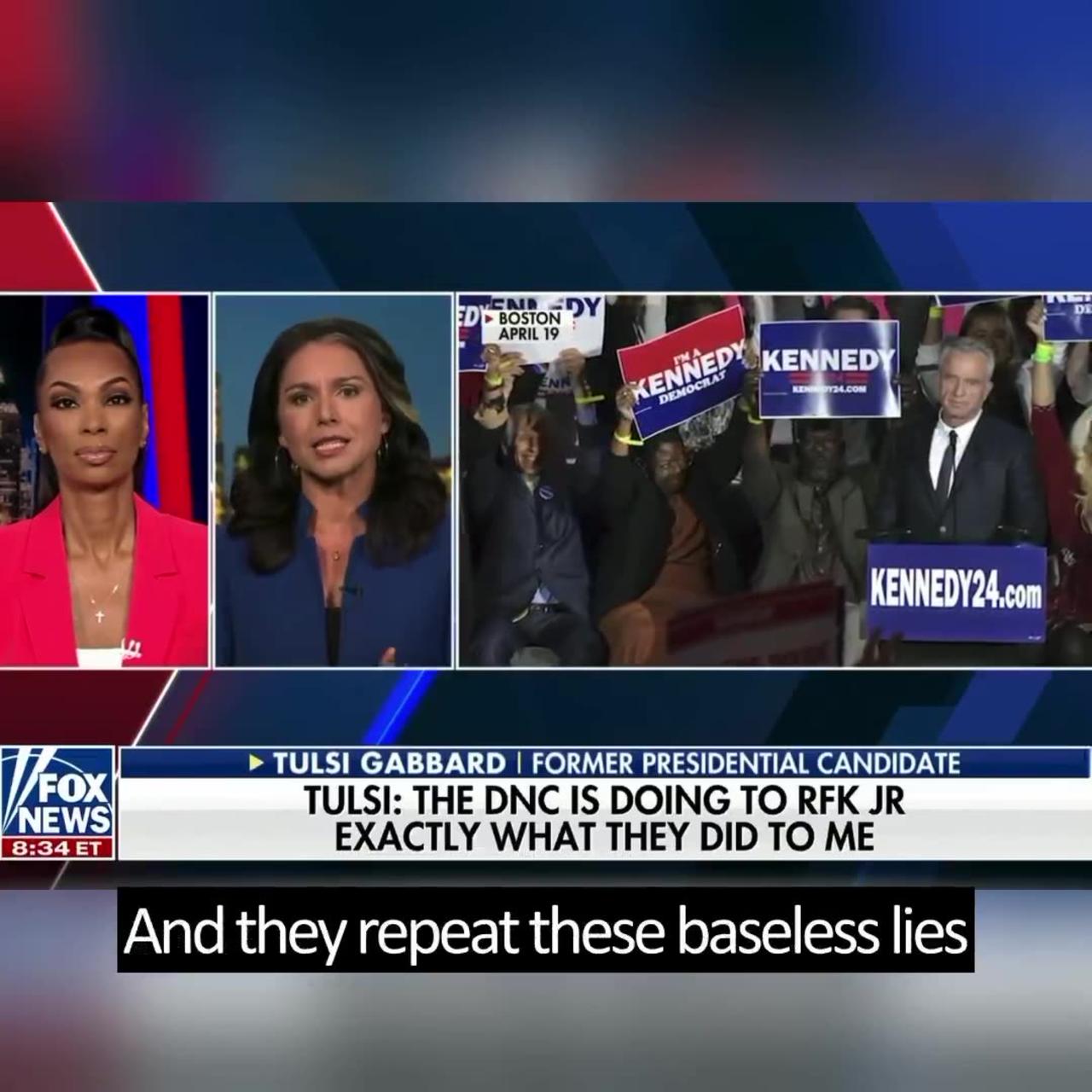 Tulsi Gabbard: RFK Jr. Being Shadowbanned - One News Page VIDEO