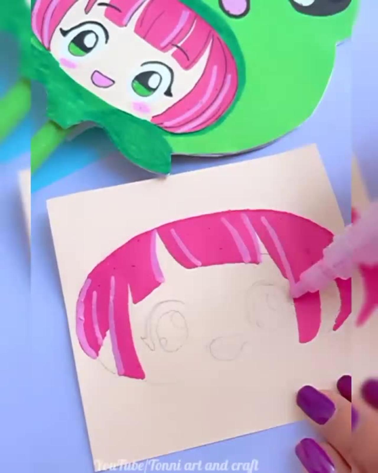 Easy paper crafts/ pepar crafts/esay to make - One News Page VIDEO