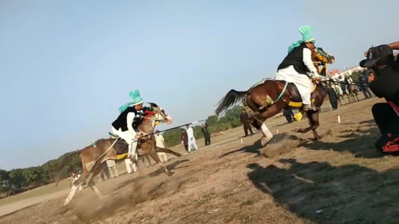 Tent paging is beautiful Ancient cavalry game - One News Page VIDEO