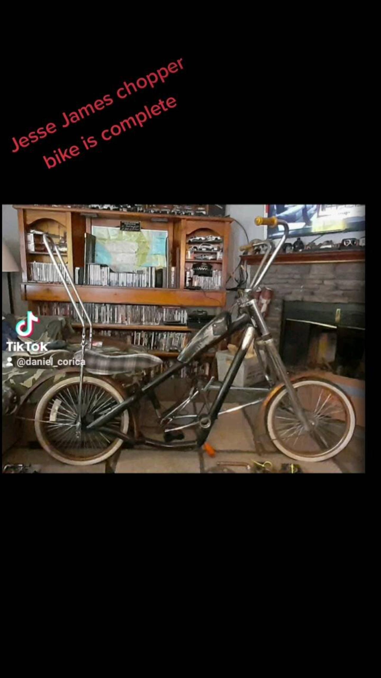 Customizing a Jesse James chopper bike - One News Page VIDEO