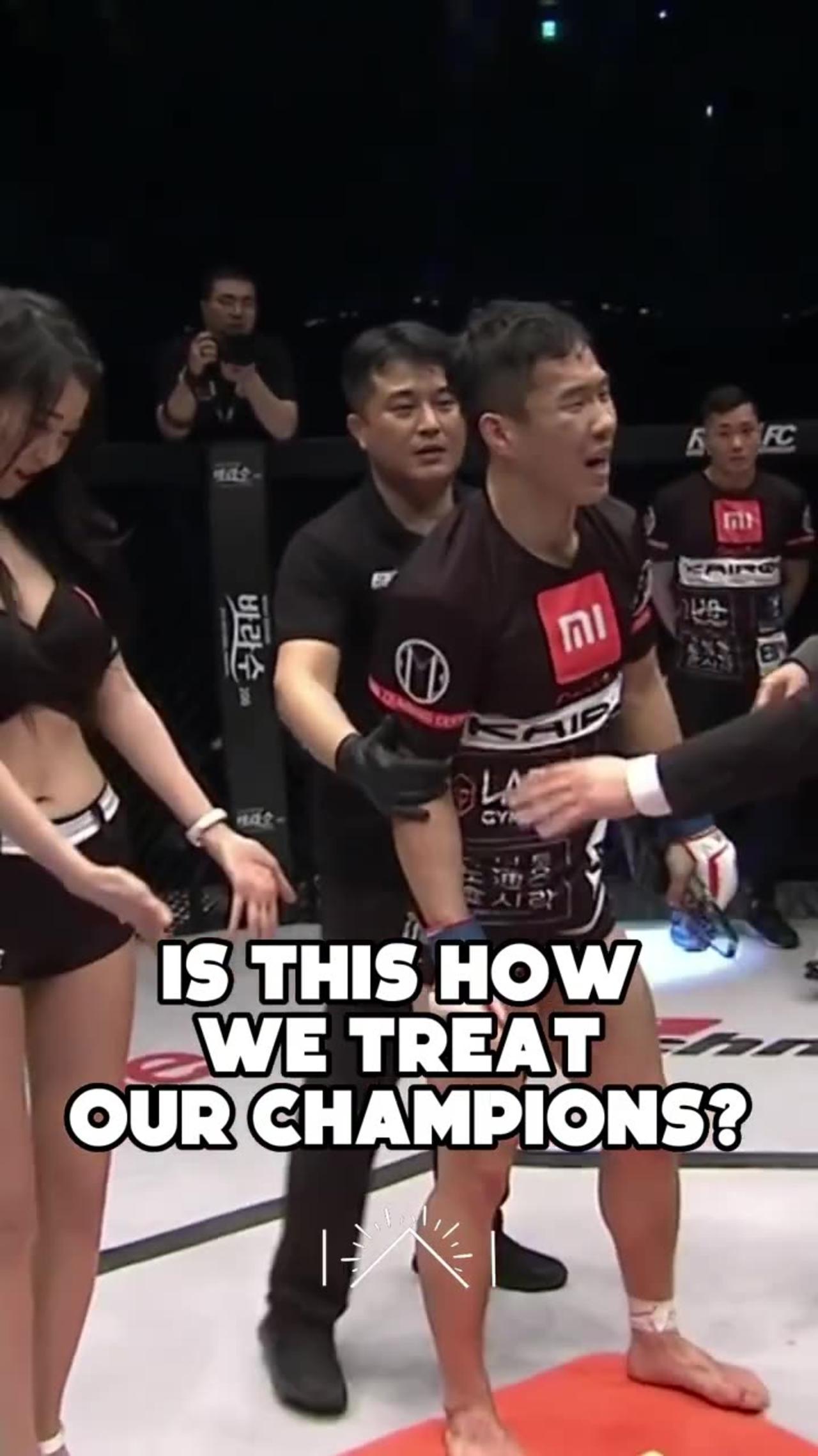 Is This How We Treat Our Champions - One News Page VIDEO