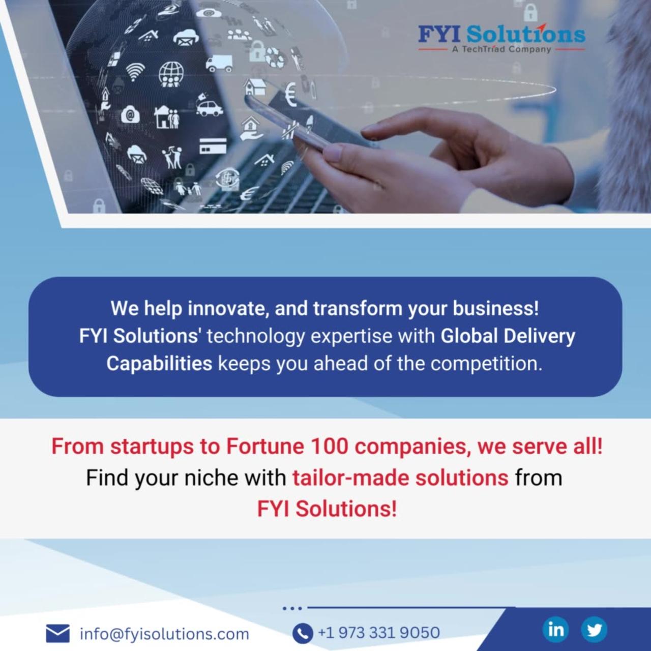 Application Development Services | FYI Solutions - One News Page VIDEO