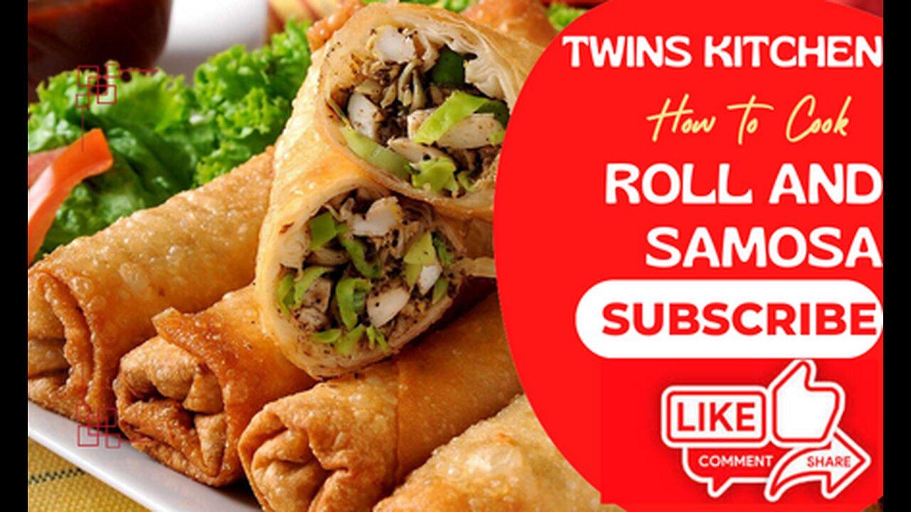 CHICKEN SAMOOSA AND ROLL RECIPE - One News Page VIDEO