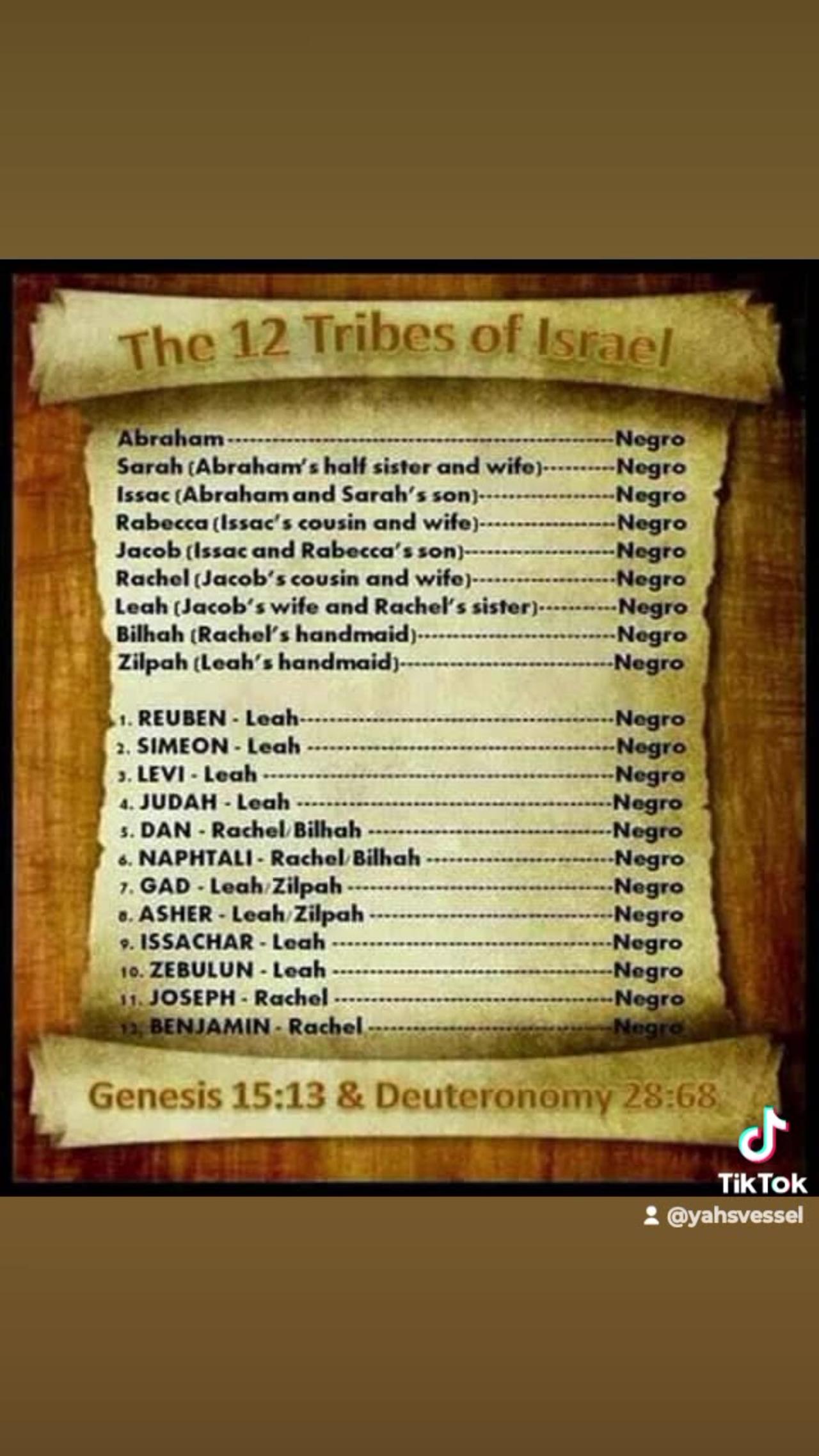 12 Tribes Of Yisrael All The Indigenous Negro - One News Page VIDEO