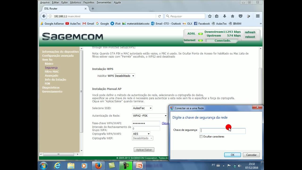 Sagemcom F@st 2704N - Como Configurar e Proteger - One News Page VIDEO