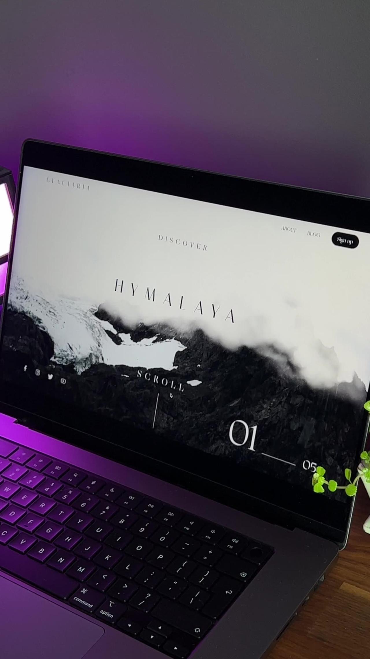 Parallax Web Design Effect - One News Page VIDEO Parallax Web Design Effect - One News Page VIDEO