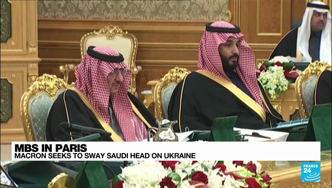 MBS in Paris: Macron seeks to sway Saudi head on - One News Page VIDEO