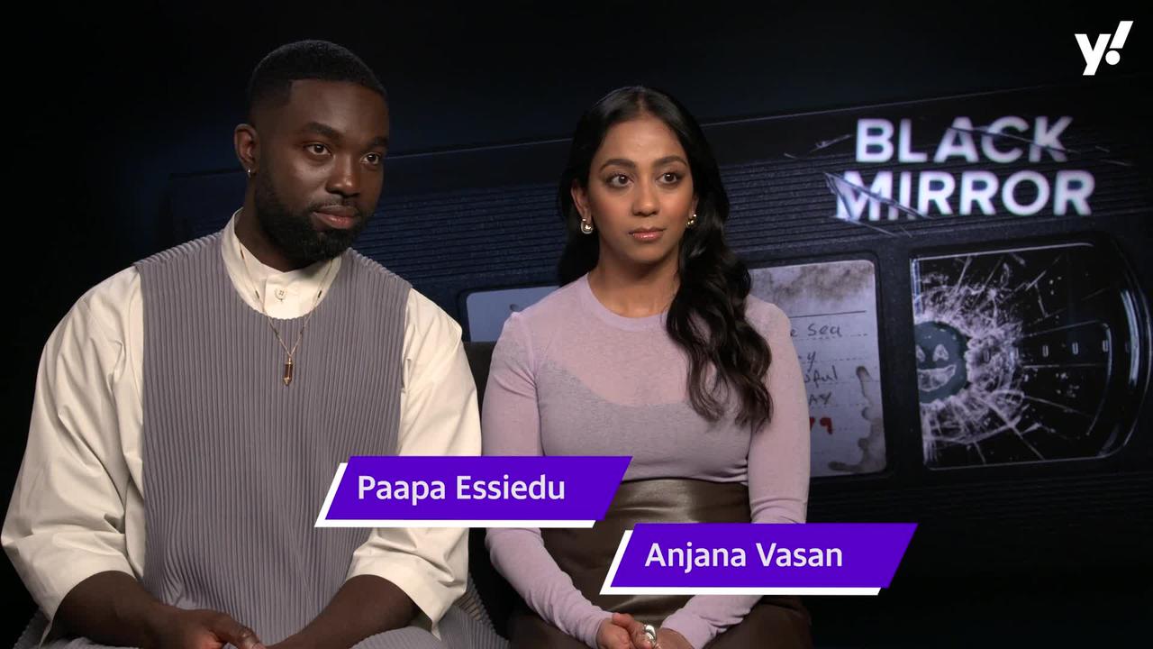 Black Mirror stars Paapa Essiedu and Anjana - One News Page VIDEO