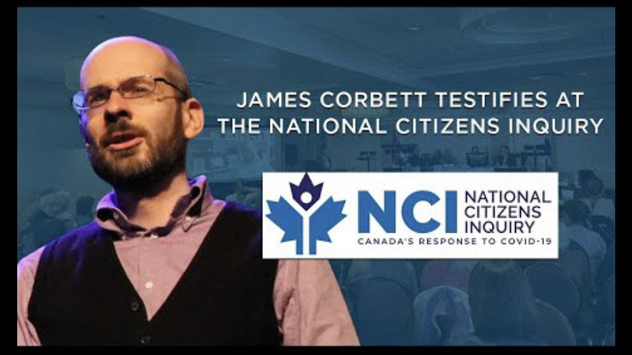 James Corbett Testifies at the National Citizens - One News Page VIDEO