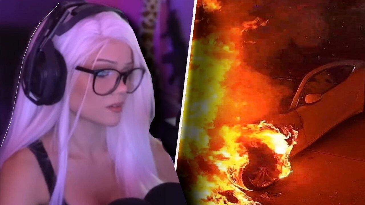 They Set Her CAR on FIRE - ( justfoxii ) - One News Page VIDEO