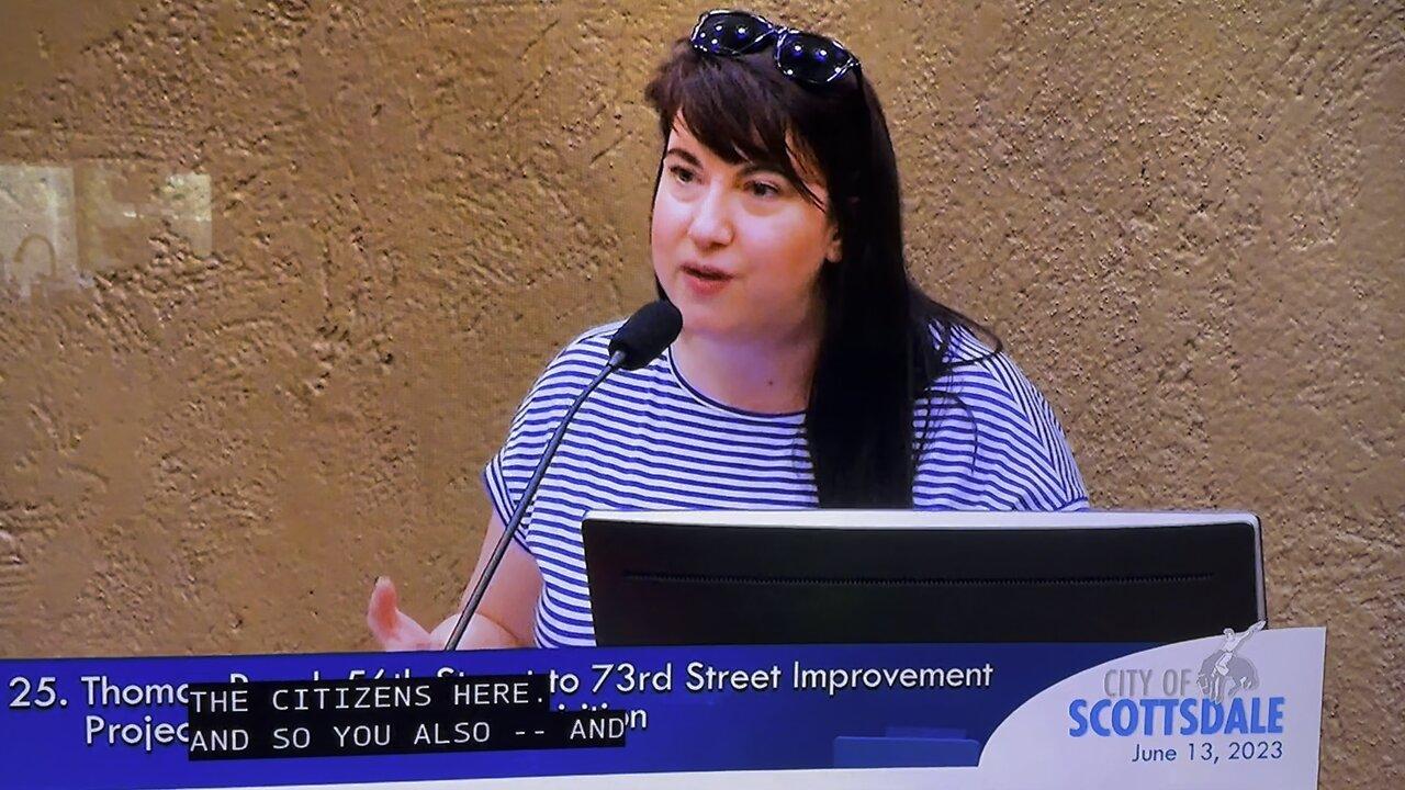 Merissa Hamilton At Scottsdale City Council. - One News Page VIDEO