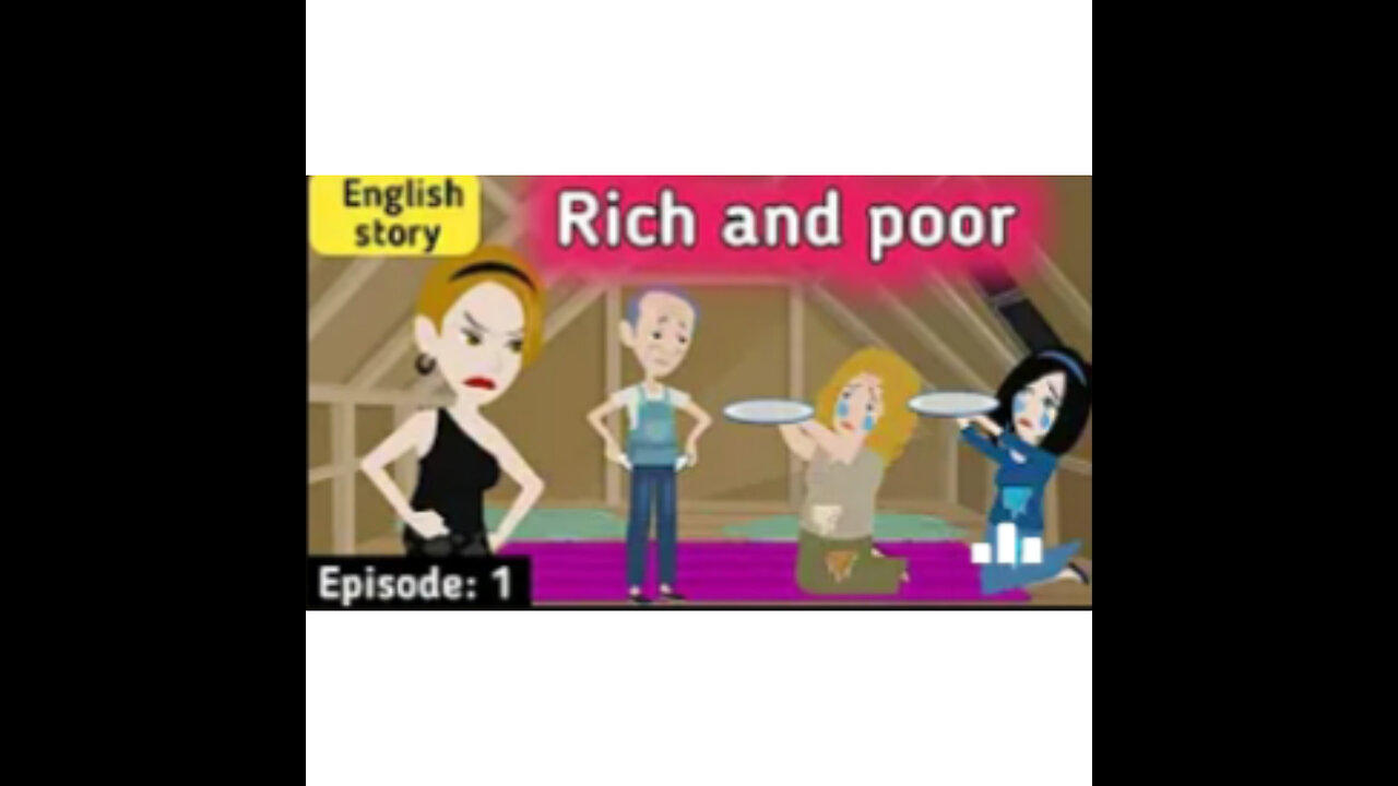Rich and poor part 1 | English story | English - One News Page VIDEO