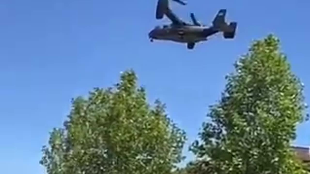 MILITARY LANDING IN THE SUBURB OF LARKSPER - One News Page VIDEO
