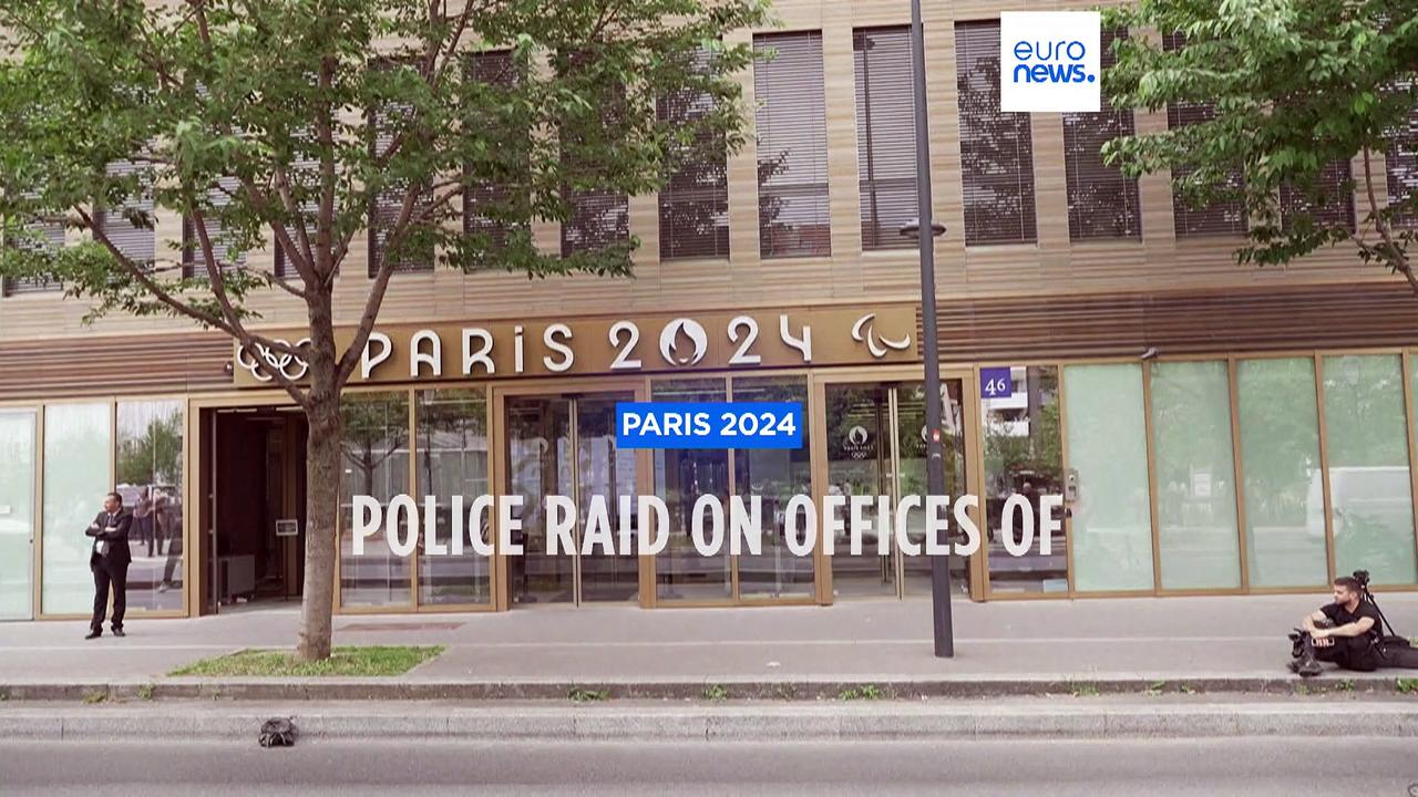 French police raid headquarters of Paris 2024 - One News Page VIDEO