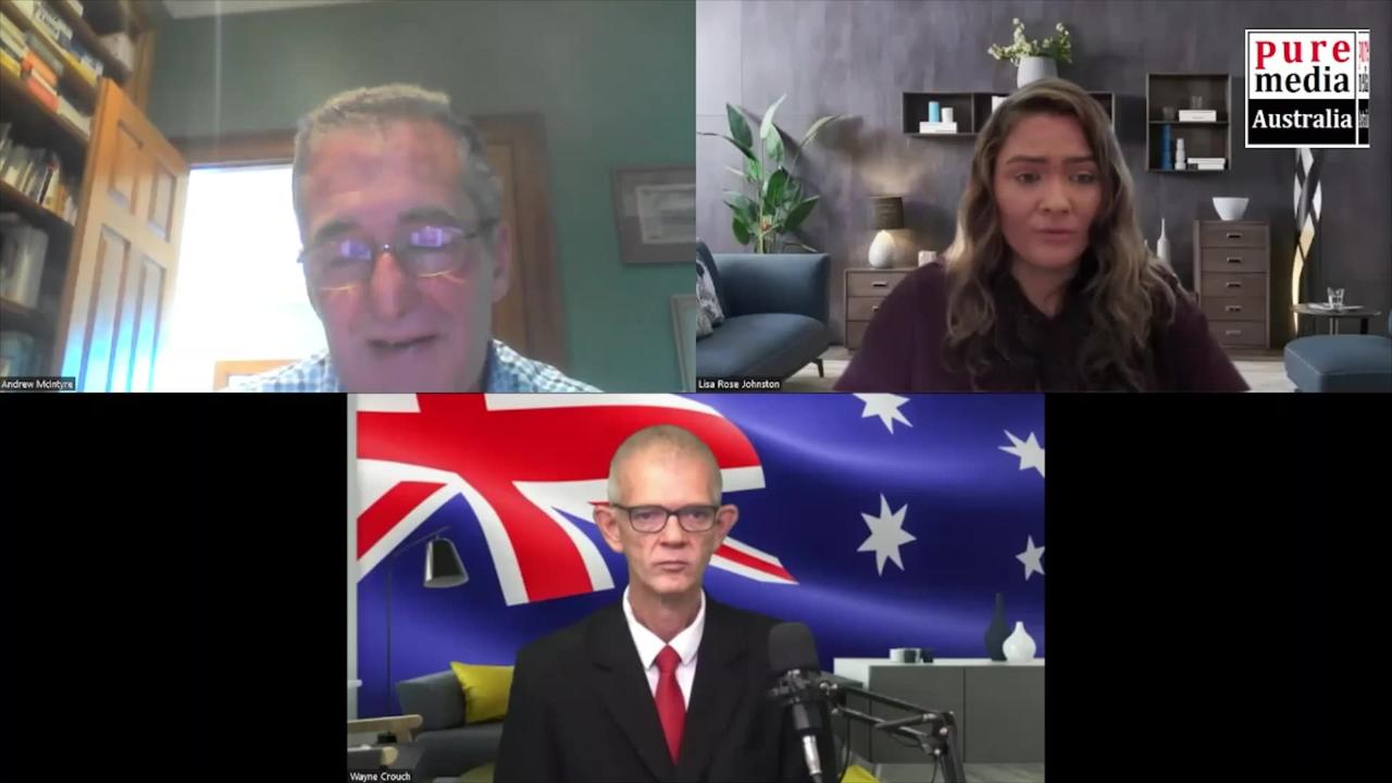 Pure Media Australia speak with Dr Mcintyre QLD - One News Page VIDEO