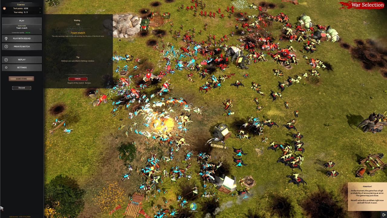 War Selection Game Play RTS on Steam - One News Page VIDEO