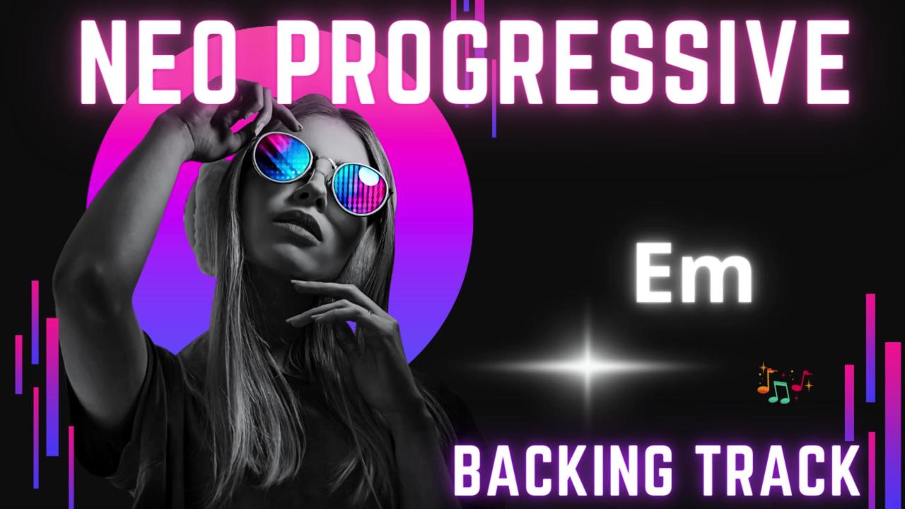 Neo Progressive Backing Track - One News Page VIDEO