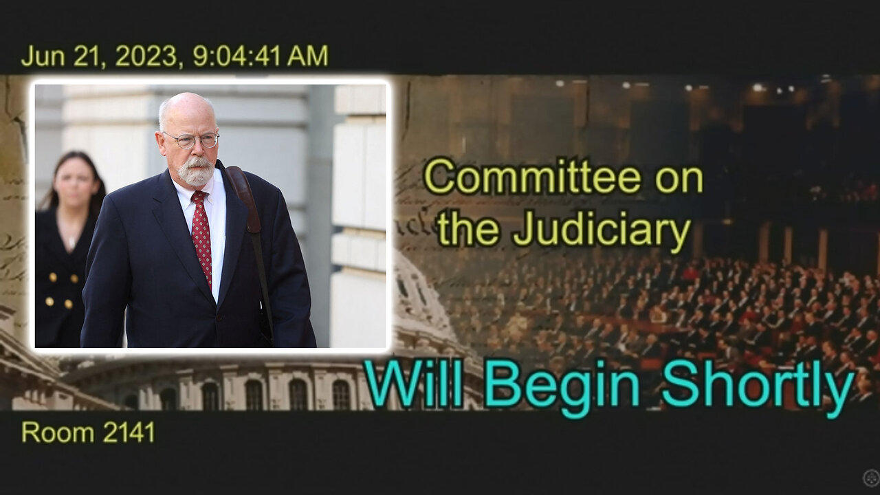 LIVE: John Durham Congressional Testimony! - One News Page VIDEO