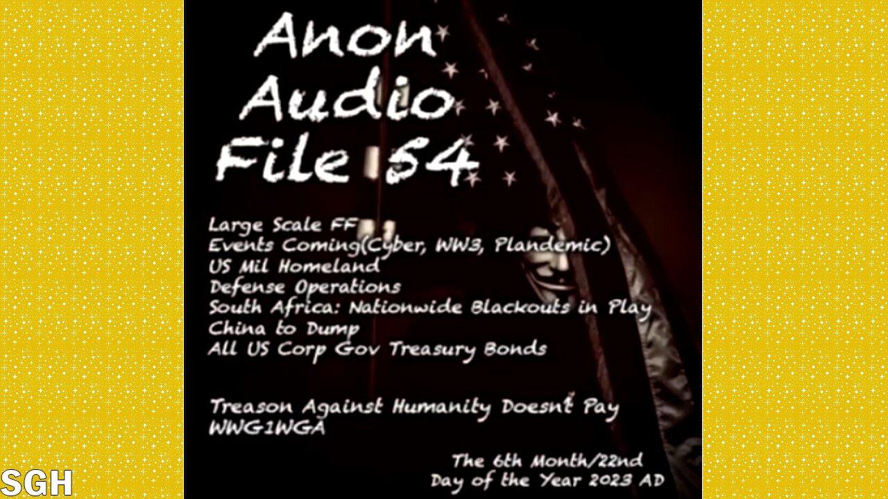 SG Anon Situation Update #54: South Africa/WW - One News Page VIDEO
