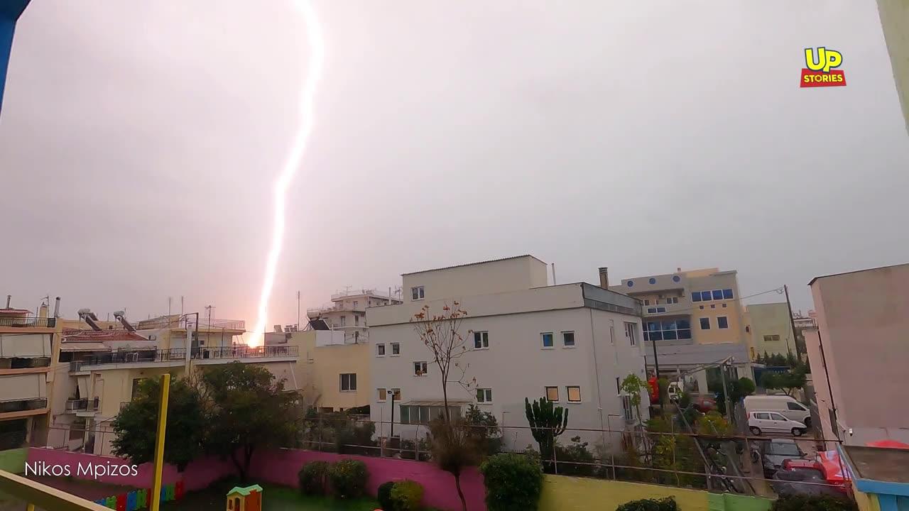 ΚΕΡΑΥΝΟΙ ΠΑΝΩ ΣΤΗΝ ΕΛΛΑΔΑ - One News Page VIDEO