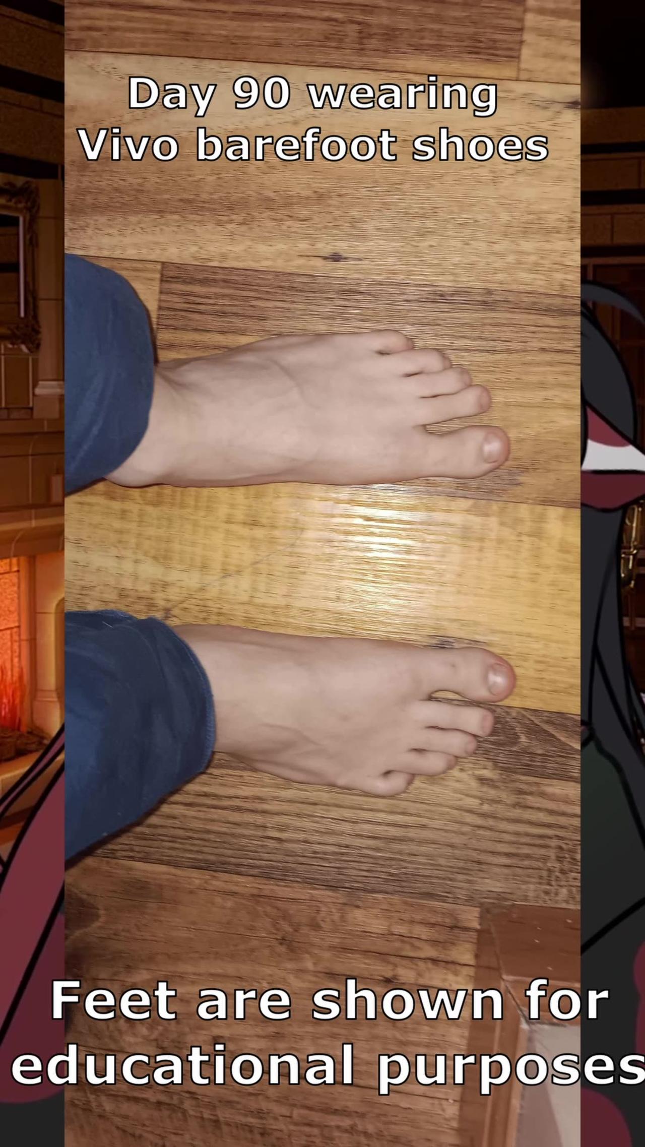 Day 90 Wearing Vivobarefoot shoes - One News Page VIDEO