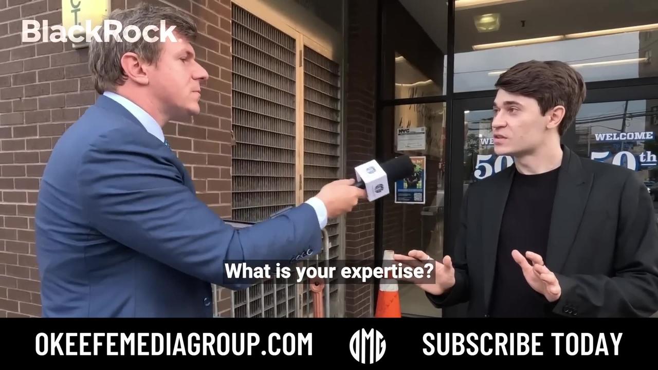 James O'Keefe Confronts BlackRock Recruiter - One News Page VIDEO