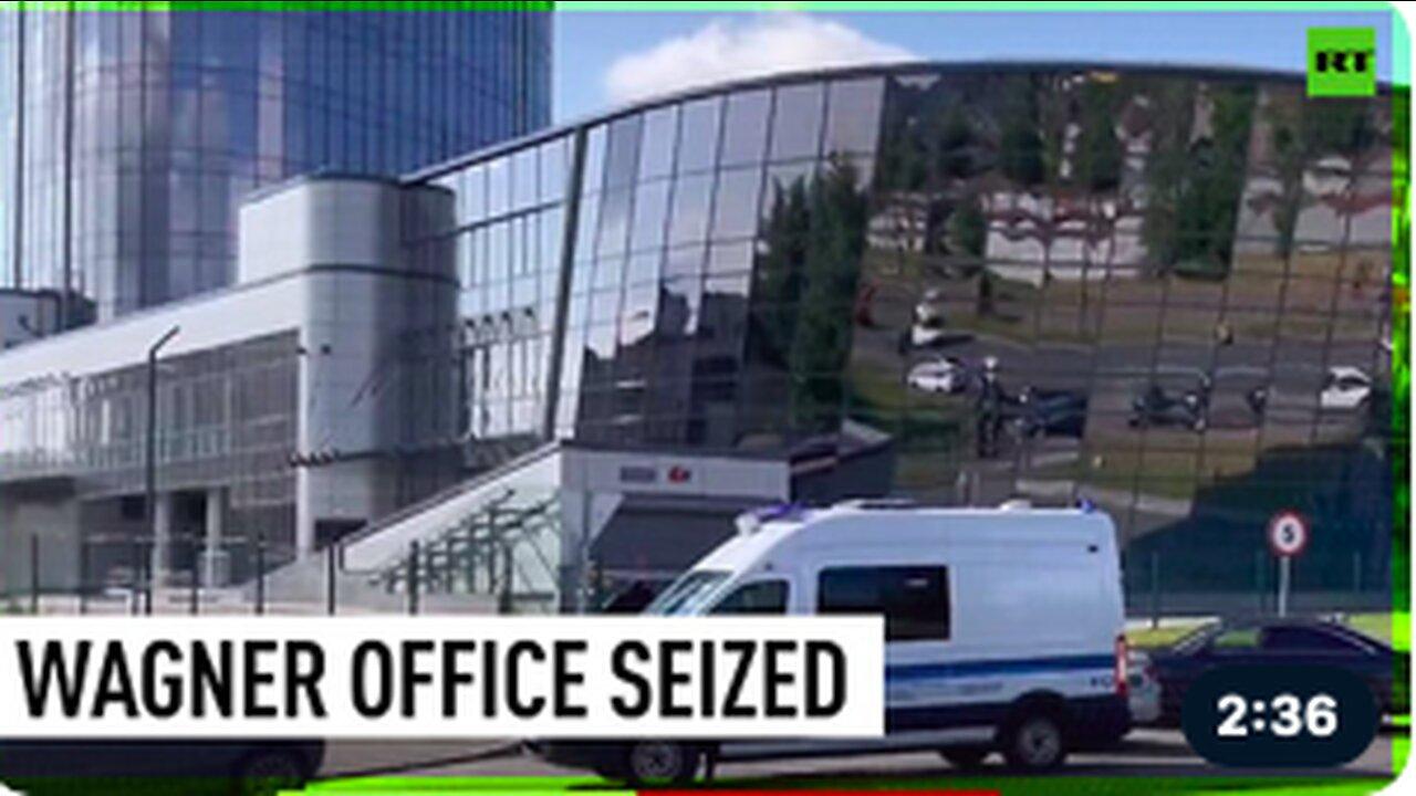 Wagner office in St. Petersburg raided and - One News Page VIDEO