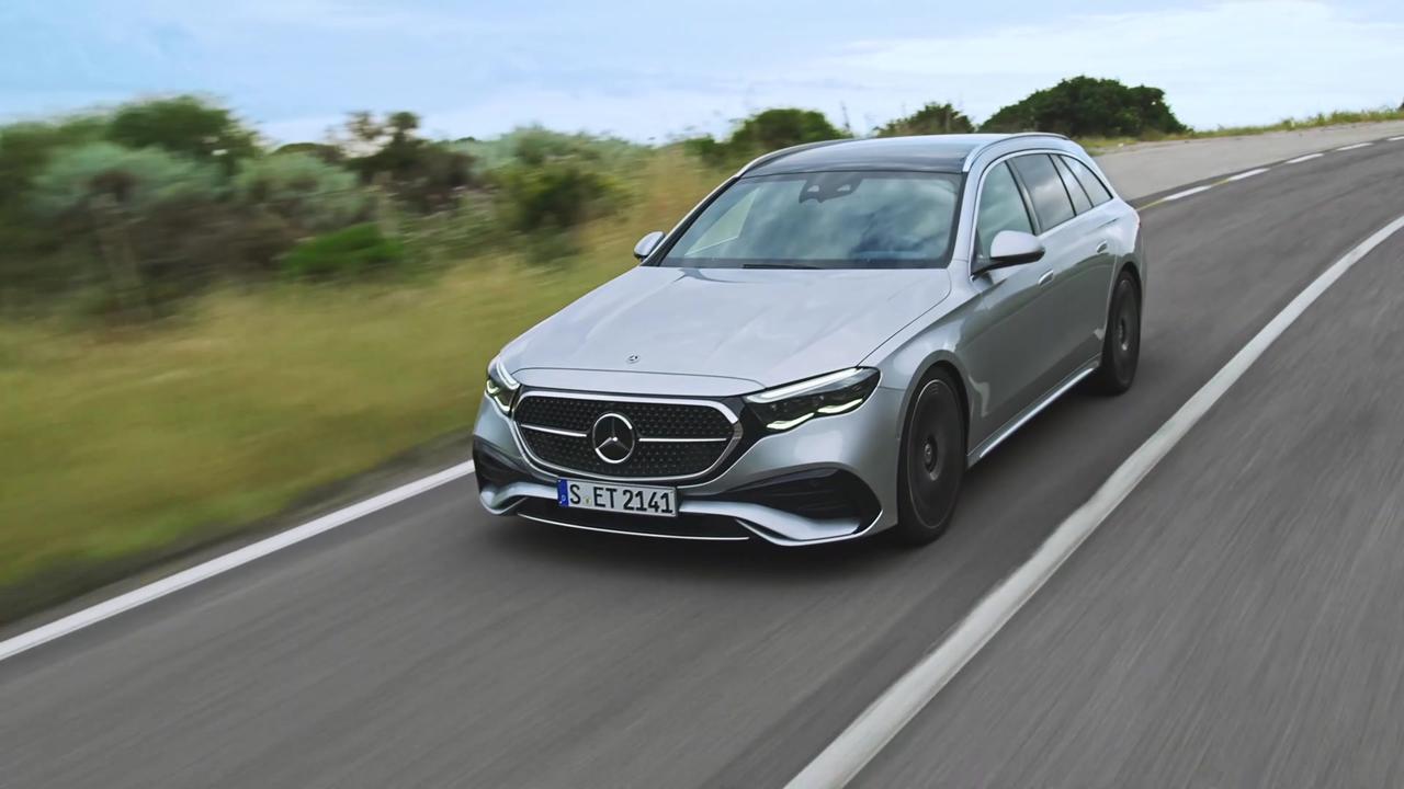 The new Mercedes-Benz E-Class Estate Driving - One News Page VIDEO