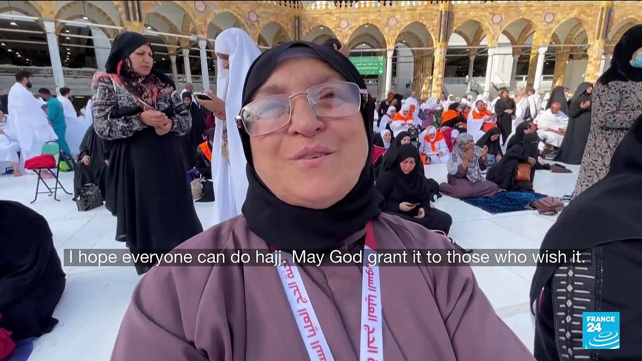 Saudi Arabia-Hajj begins: Massive crowds circle - One News Page VIDEO