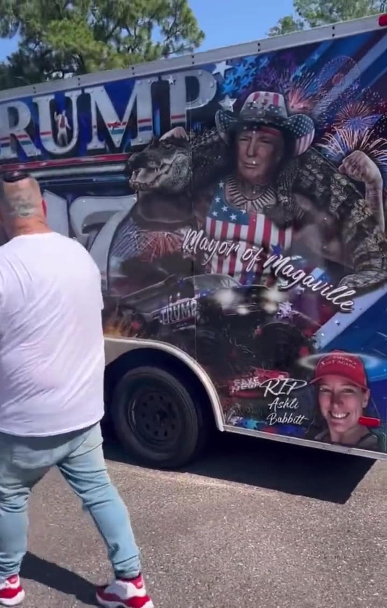 The Mayor of MAGAville is ready to hit the road - One News Page VIDEO