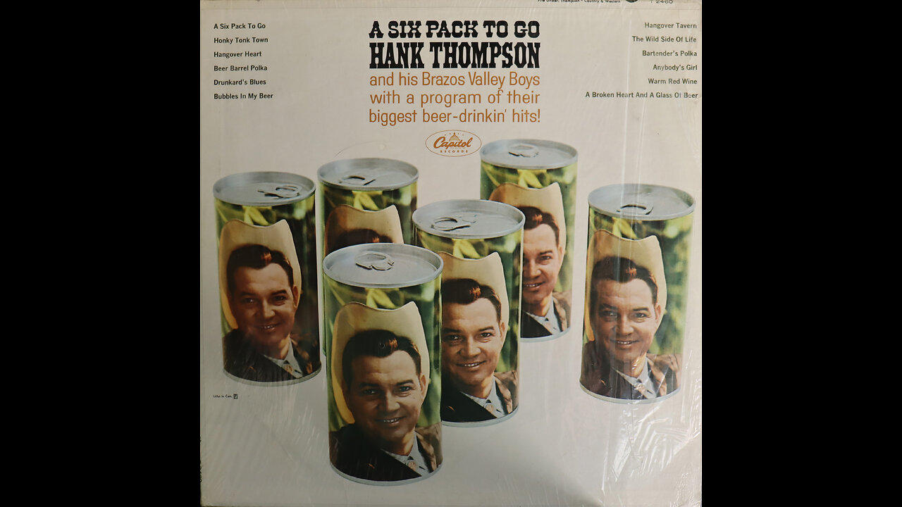 Hank Thompson - A Six Pack To Go (1966) - One News Page VIDEO