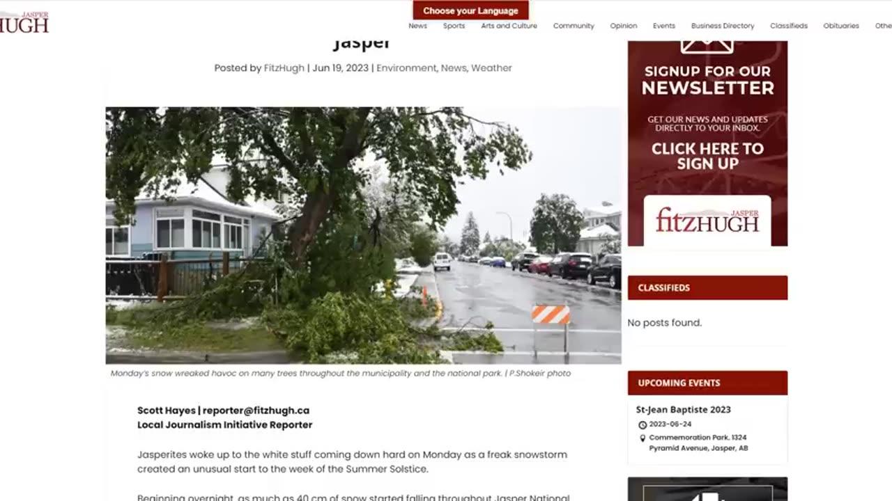 Canadian Wildfire Smoke Headed To Midwest - - One News Page VIDEO