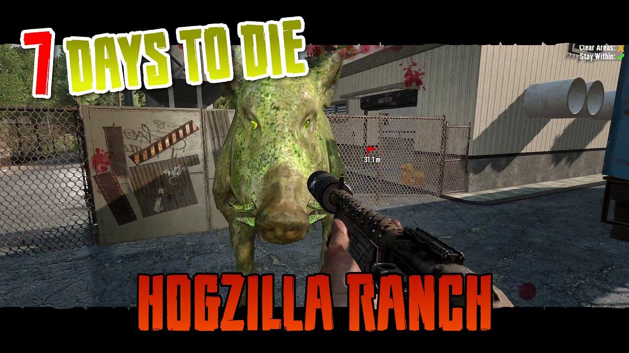 7 Days to Die - A21 - Hogzilla Ranch POI - One News Page VIDEO
