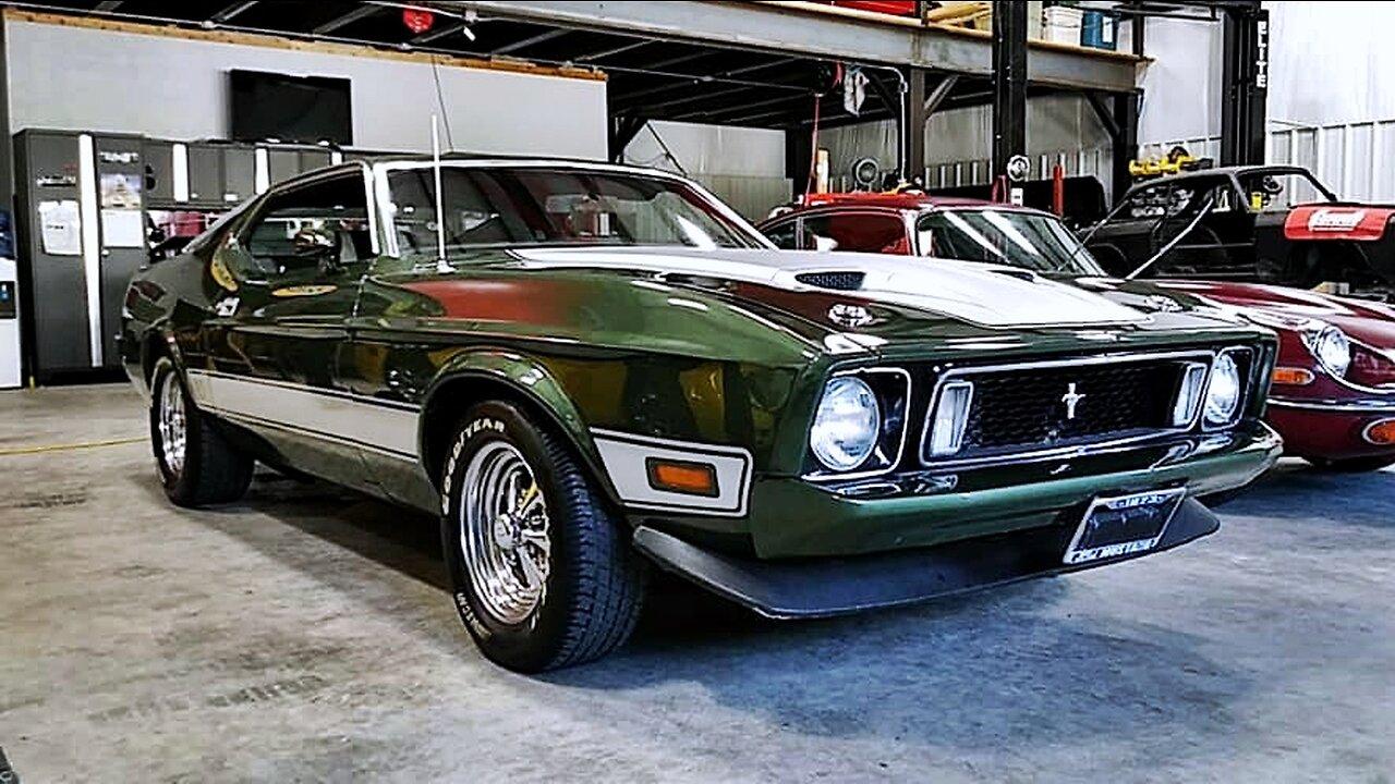 1973 Ford Mustang Fastback Mach 1 351 4V Cobra - One News Page VIDEO