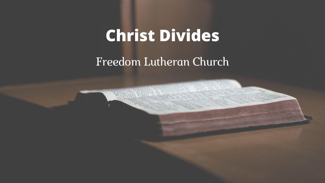 "Christ Divides" July 2, 2023 - One News Page VIDEO