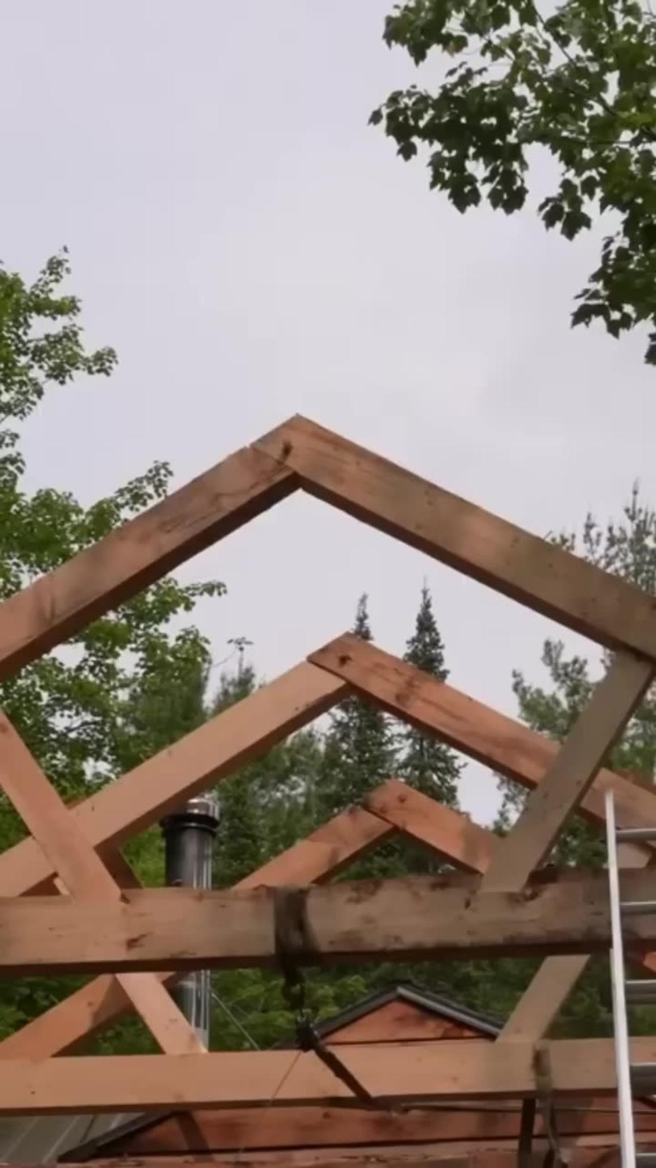 Building a timber frame outdoor kitchen at my - One News Page VIDEO