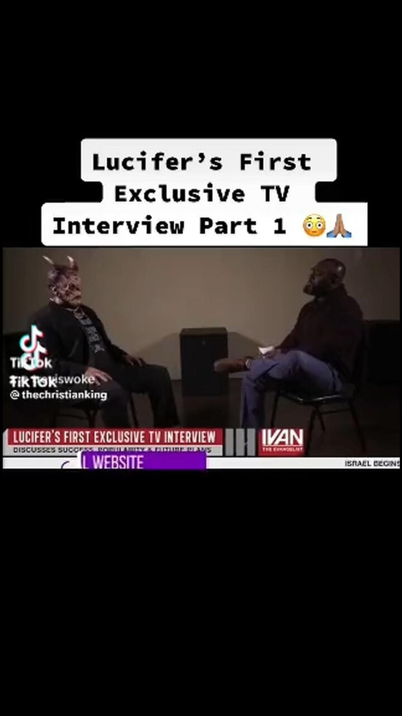 Lucifer’s First Exclusive Interview Part 1 - One News Page VIDEO