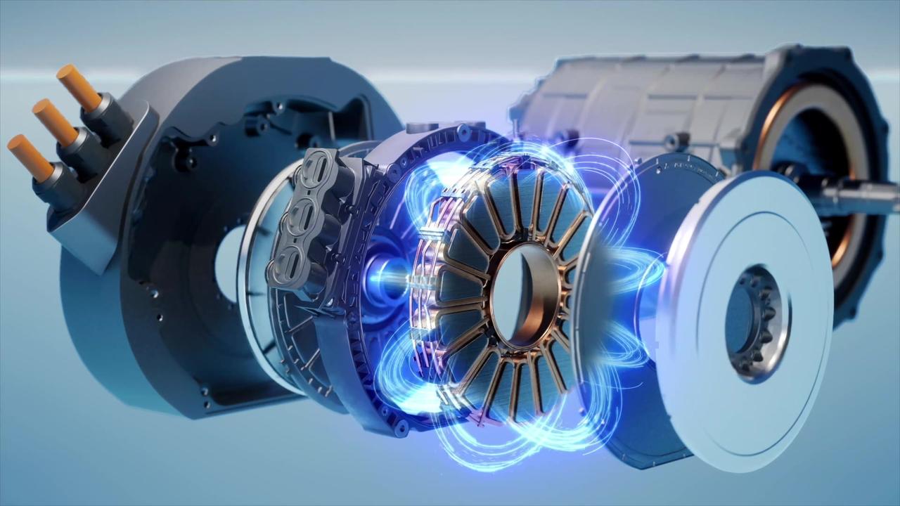 Mercedes-Benz Axial flux electric motor YASA - One News Page VIDEO