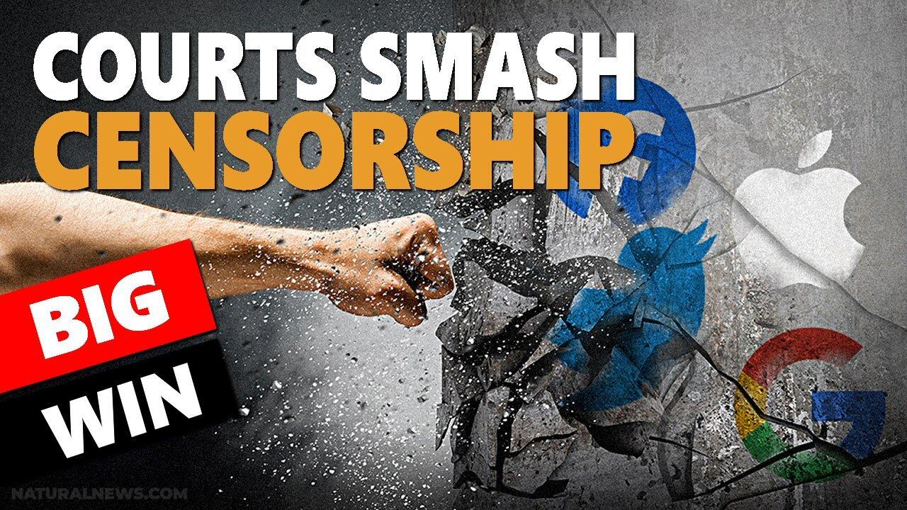 Courts Stop Government/Big Tech Censorship - One News Page VIDEO