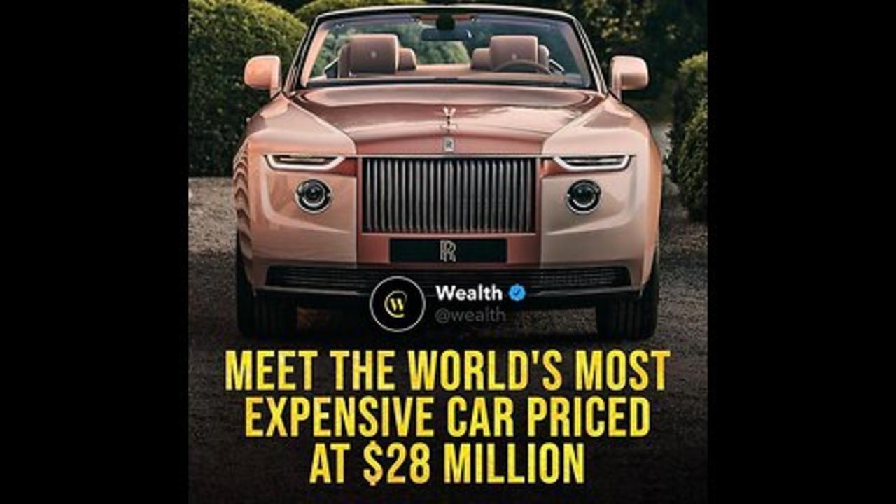 ultra-rare Rolls Royce Boat Tail - One News Page VIDEO