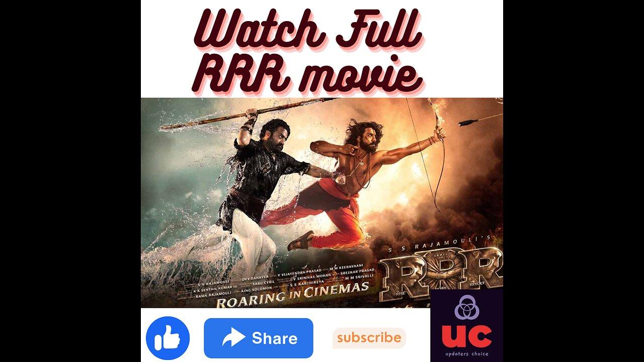 Best action movie RRR starting scene - One News Page VIDEO