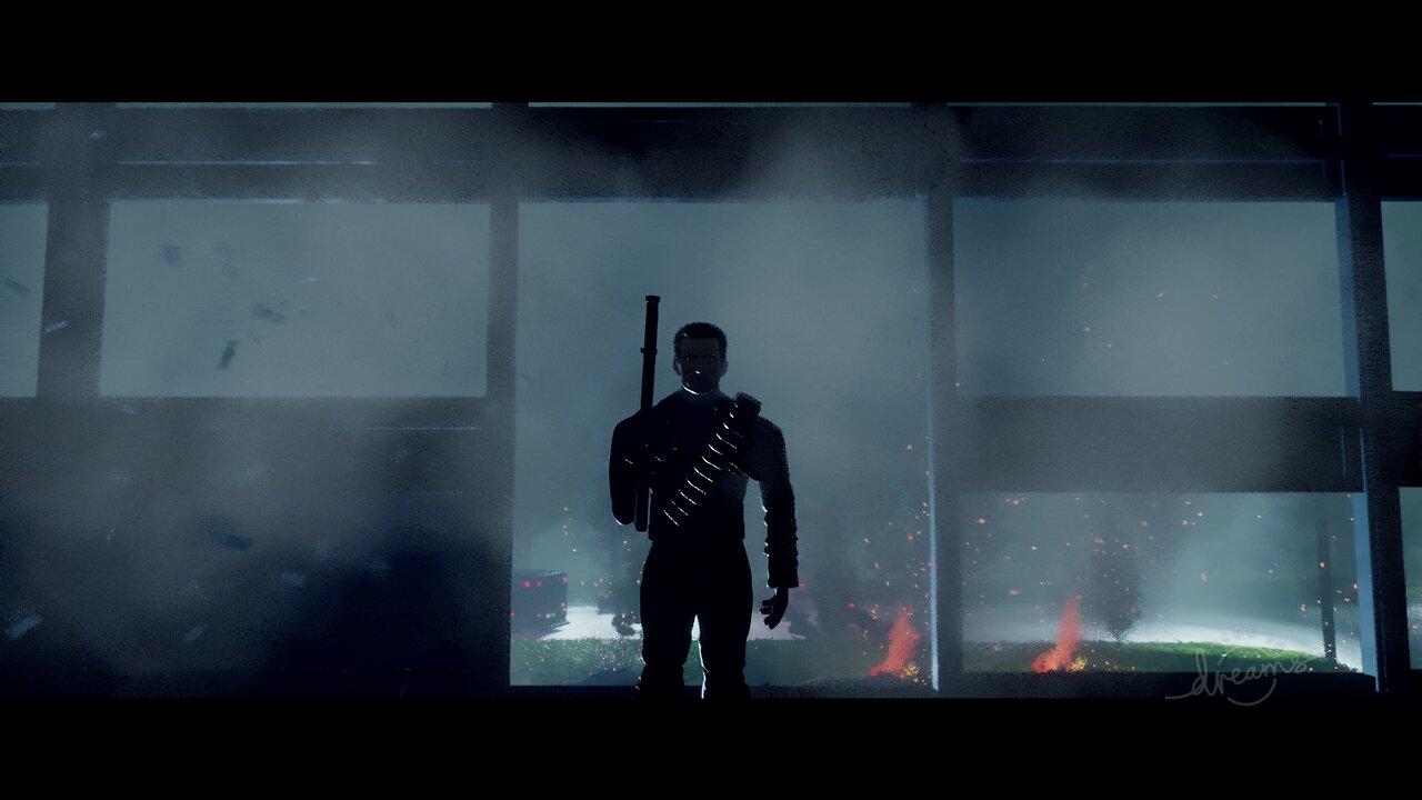 Terminator 2 Cyberdyne Minigun Scene on PS5 PS4 - One News Page VIDEO