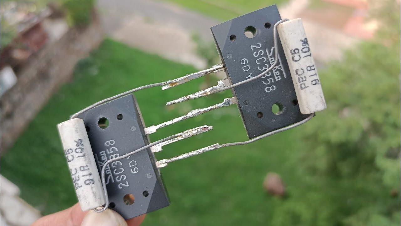 DIY MINI INVERTER WITH TRANSISTOR 2SC3858 - One News Page VIDEO