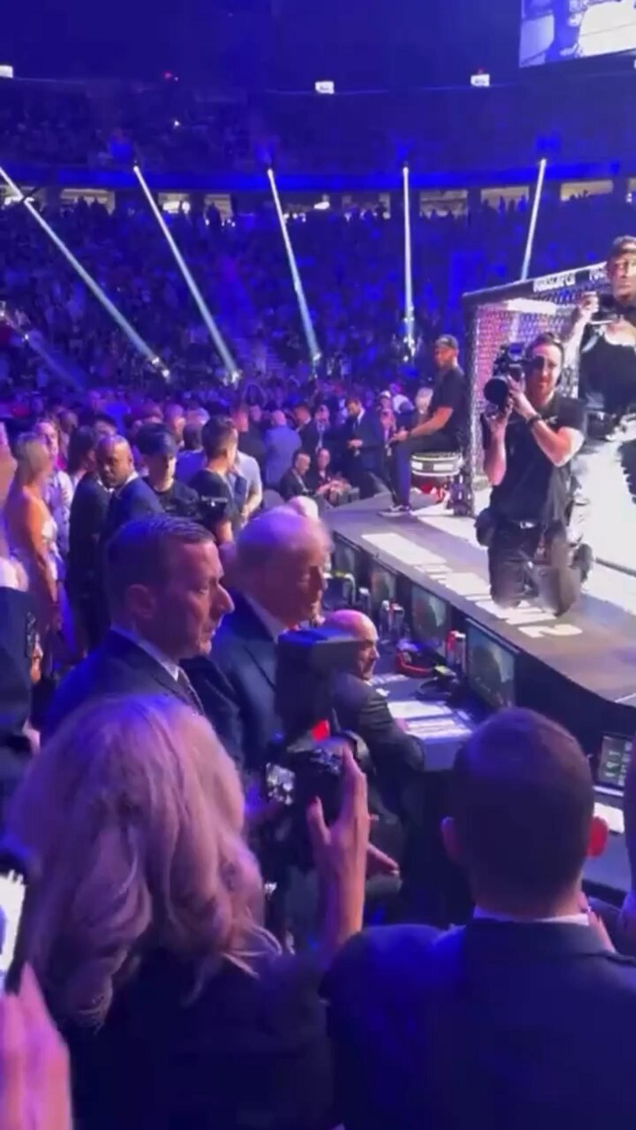 Trump was seen exchanging handshakes with Joe - One News Page VIDEO