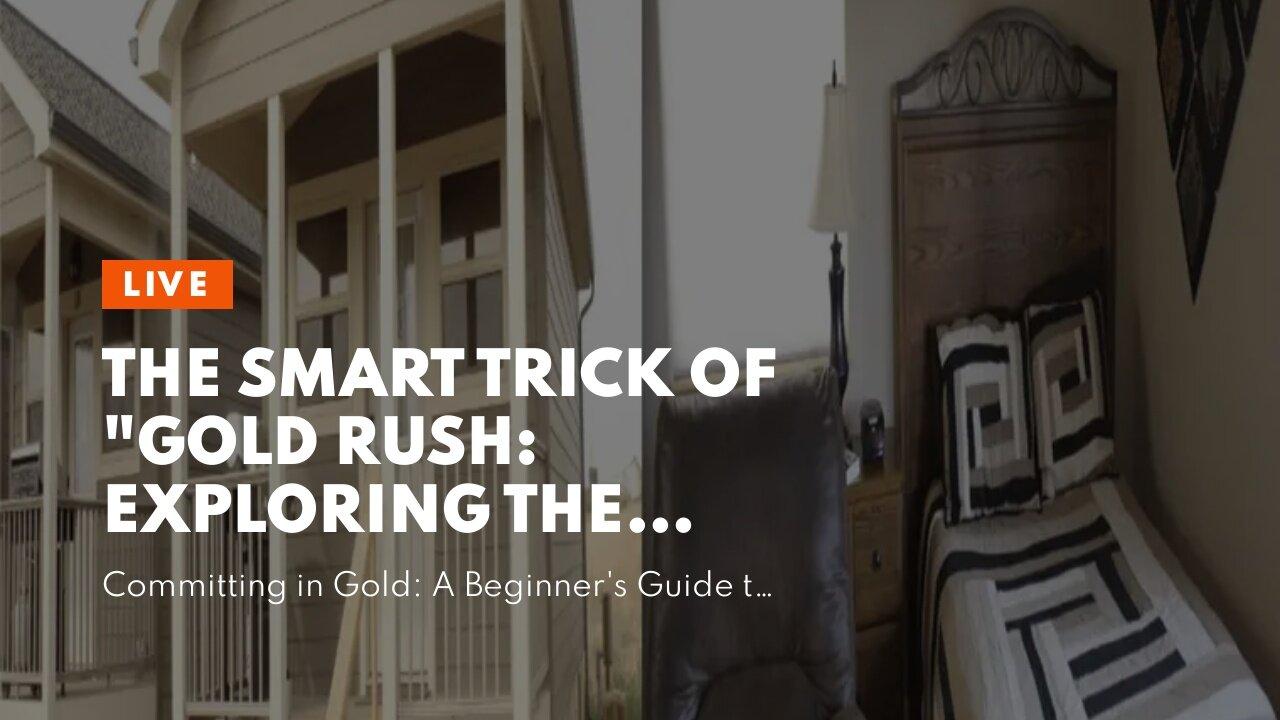 The smart Trick of "Gold Rush: Exploring - One News Page VIDEO