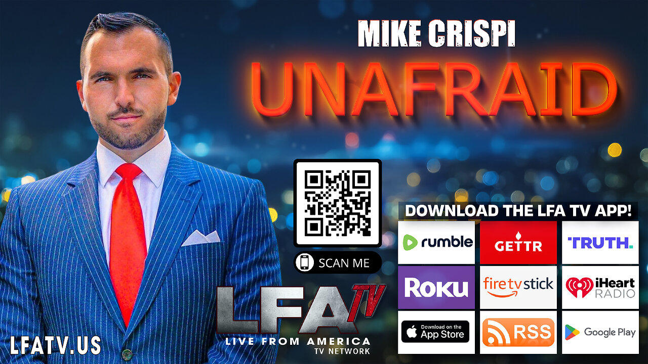 MIKE CRISPI UNAFRAID 7.12.23 @12pm: WHY HAS - One News Page VIDEO